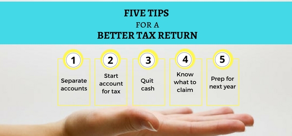 Five tips to nail that next tax return - Finance info